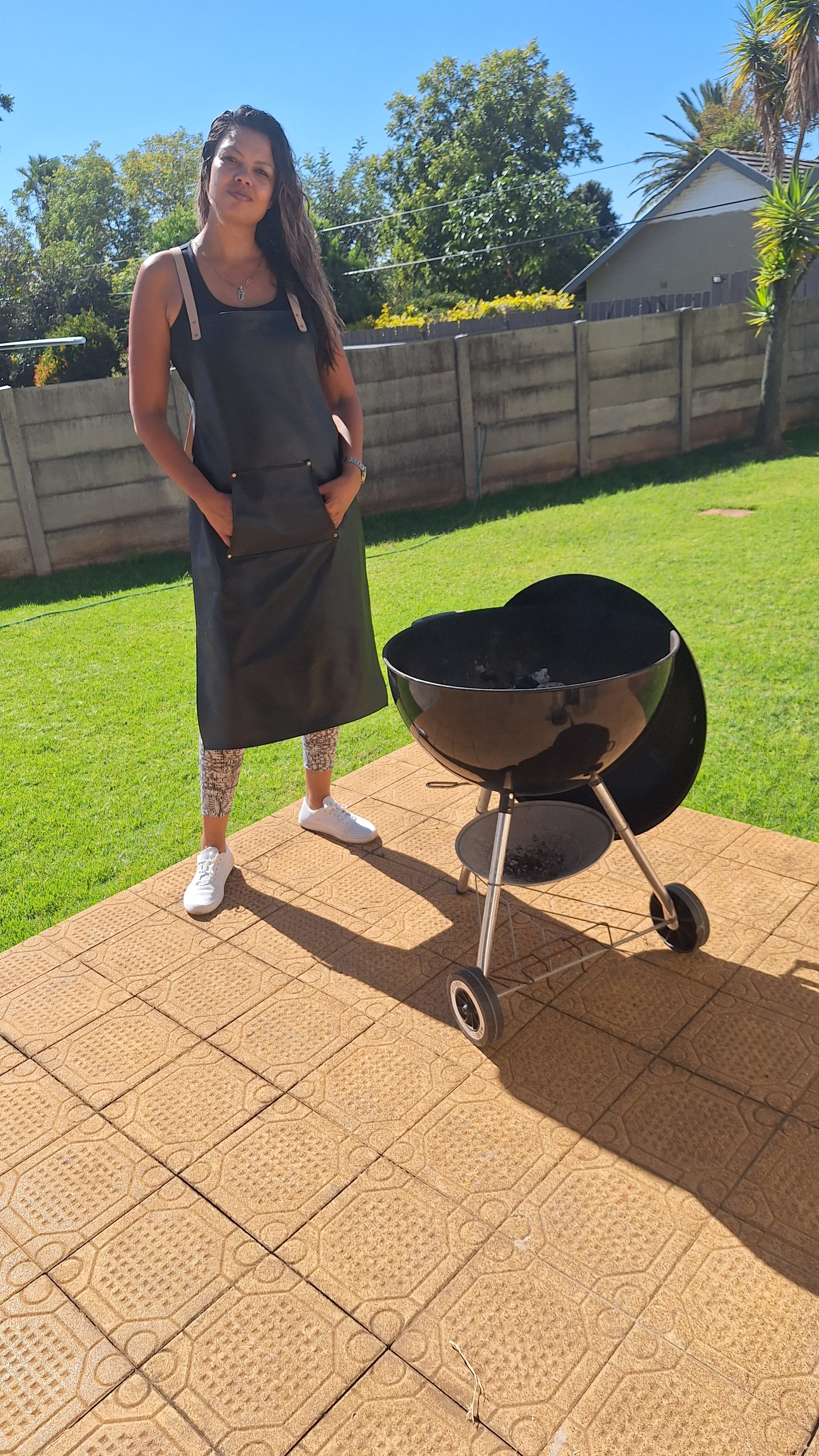 Personalized Leather Apron | Custom Laser Engraved Aprons – Pathways of Discovery